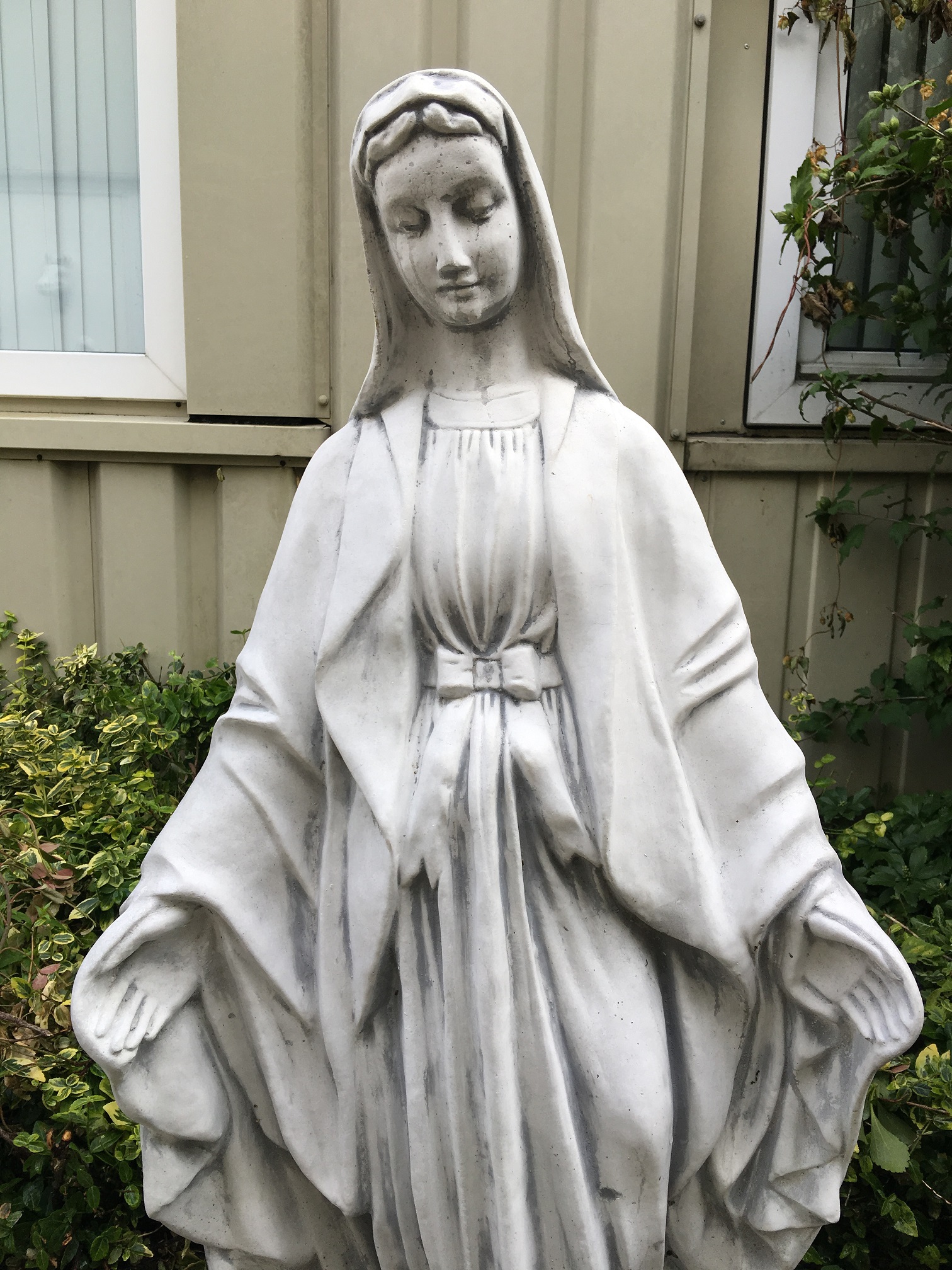 Moeder Maria / Mother Mary, groot vol stenen beeld, PRACHTIG ...