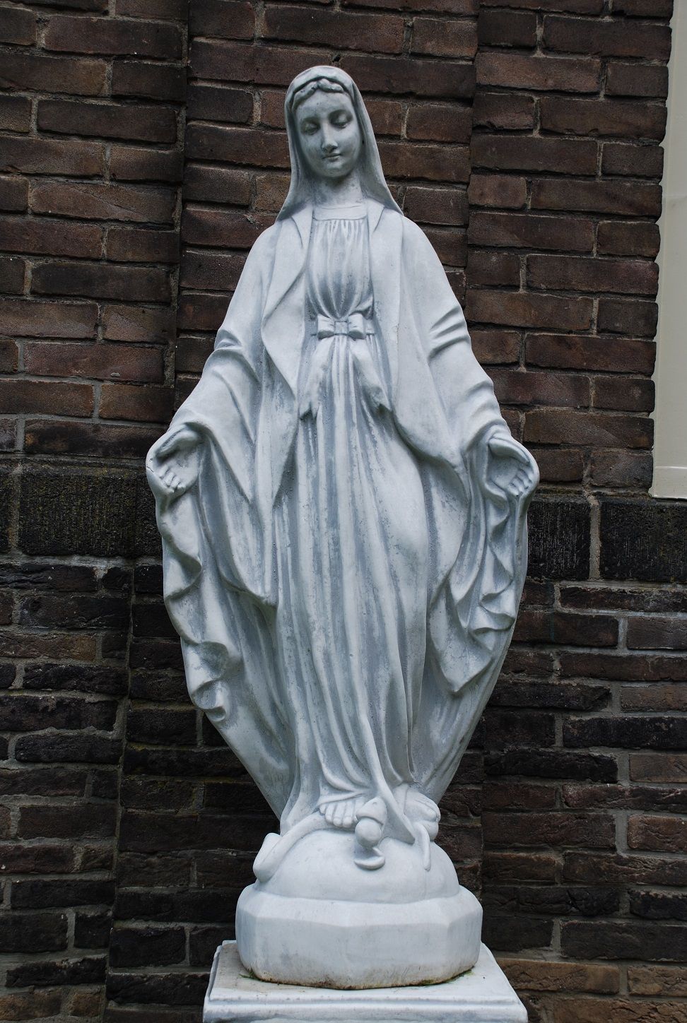 Moeder Maria / Mother Mary, groot vol stenen beeld, PRACHTIG ...